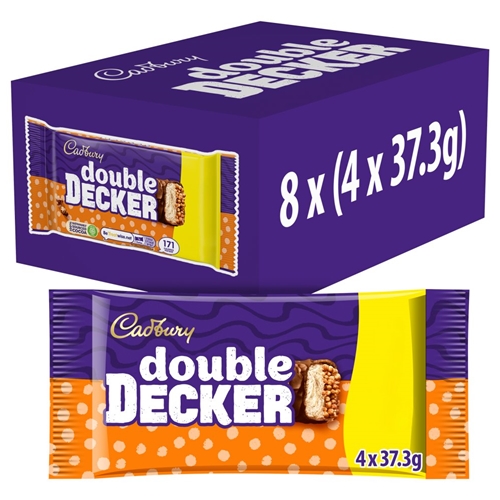 Cadbury Double Decker 4 Pack - Northern Confectioners Cadbury Double Decker 4 Pack - Northern Confectioners
