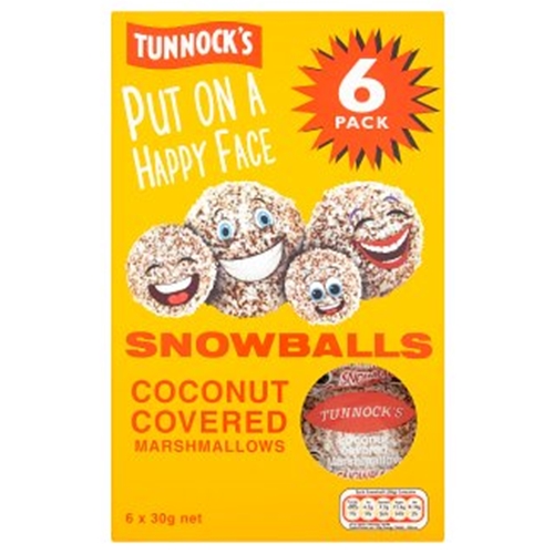 Tunnocks Snowballs 6 Pack - Northern Confectioners