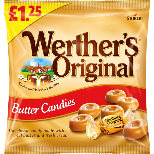 Werthers Butter Candies £1.25 - Northern Confectioners