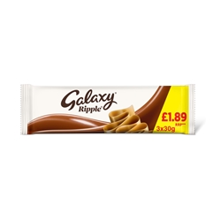 Galaxy Ripple 3 Pack £1.89 - Northern Confectioners